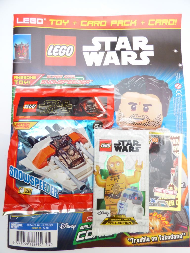 LEGO Star Wars magazine #55 comes with Snowspeeder build and exclusive ...