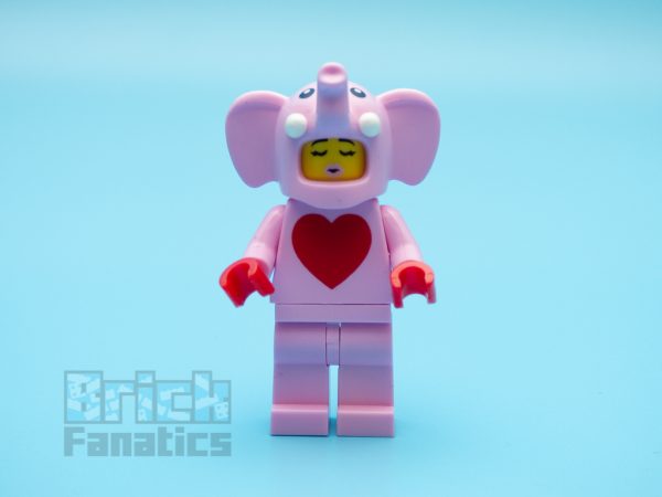 Exclusive Valentine's Day elephant minifigure at LEGO Stores