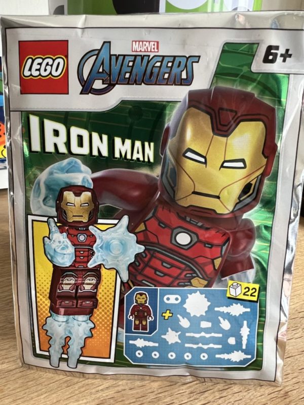 LEGO Super Hero Legends magazine free Iron Man minifigure
