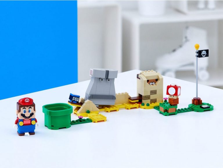 LEGO Super Mario 40414 Monty Mole & Super Mushroom Expansion Set images