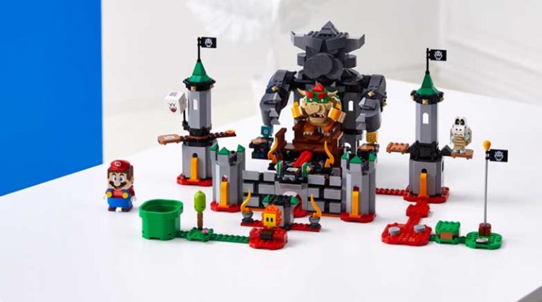 LEGO Super Mario 71369 Bowser’s Castle Boss Battle Expansion Set revealed