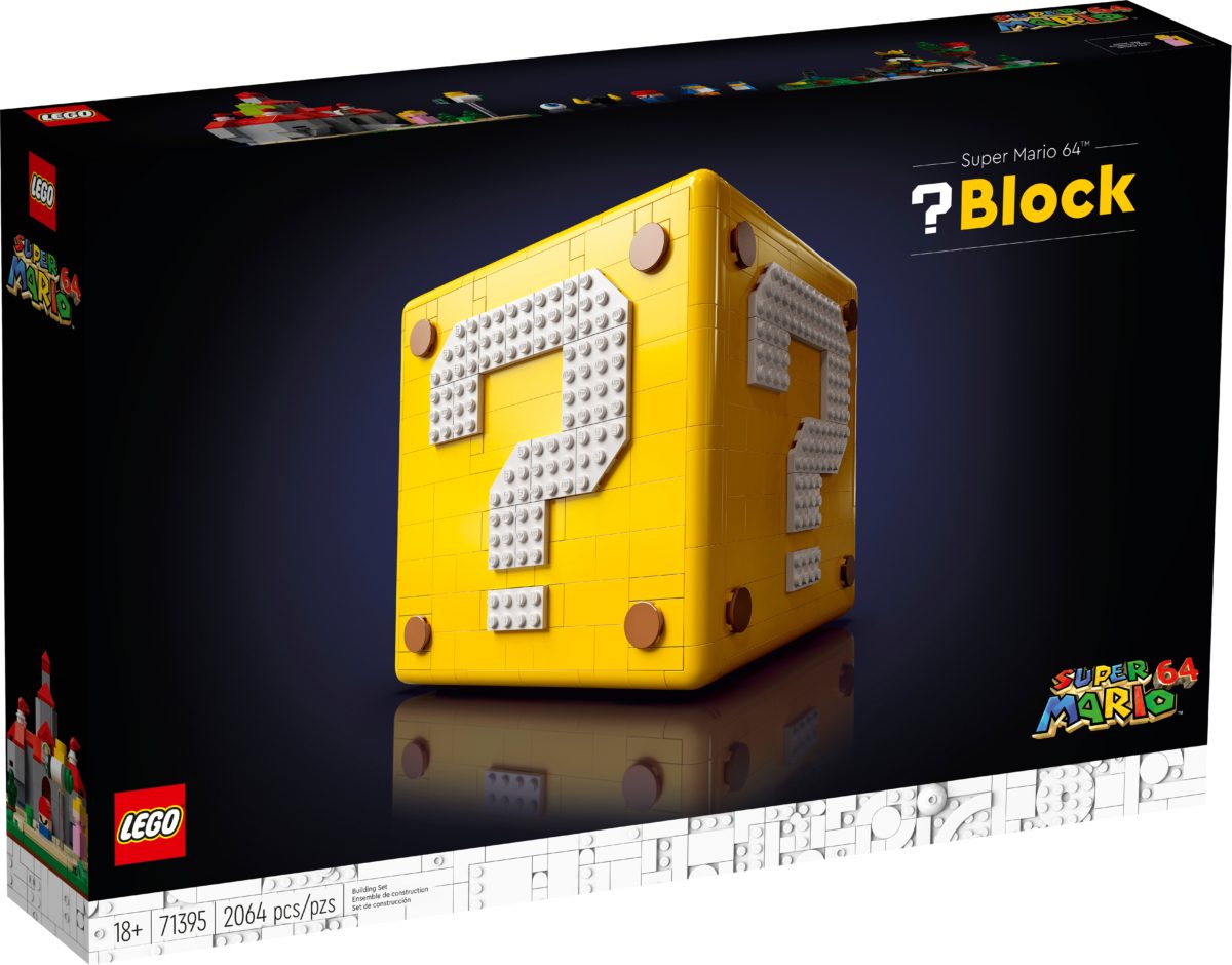 More images of LEGO Super Mario 64 Question Mark Block