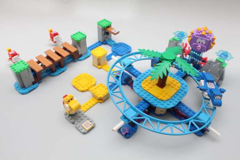 LEGO Super Mario 71400 Big Urchin Beach Ride set review