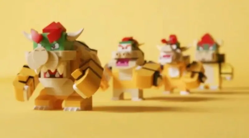 Check out these LEGO Super Mario prototype figures