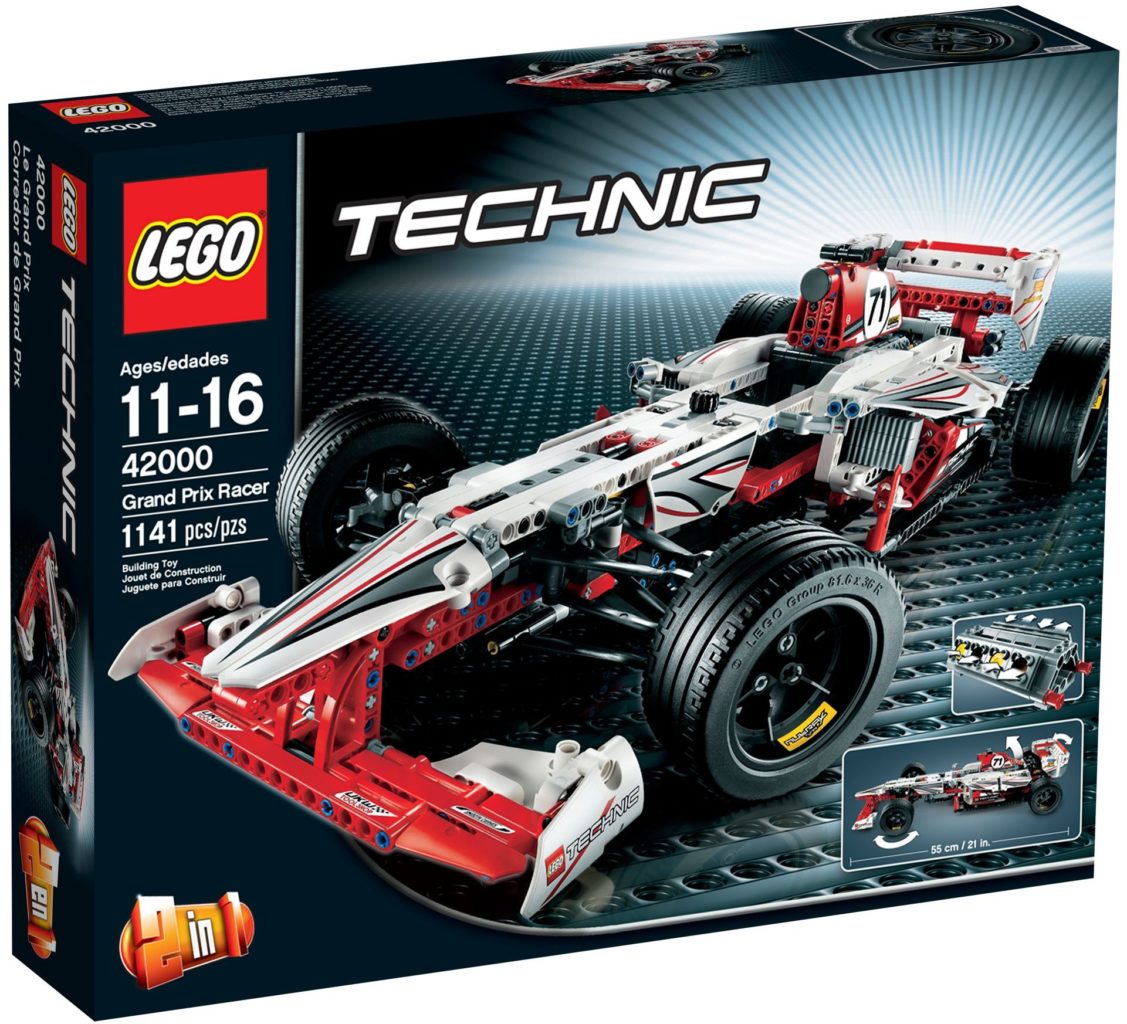 The history of open-wheel LEGO cars from Technic and more