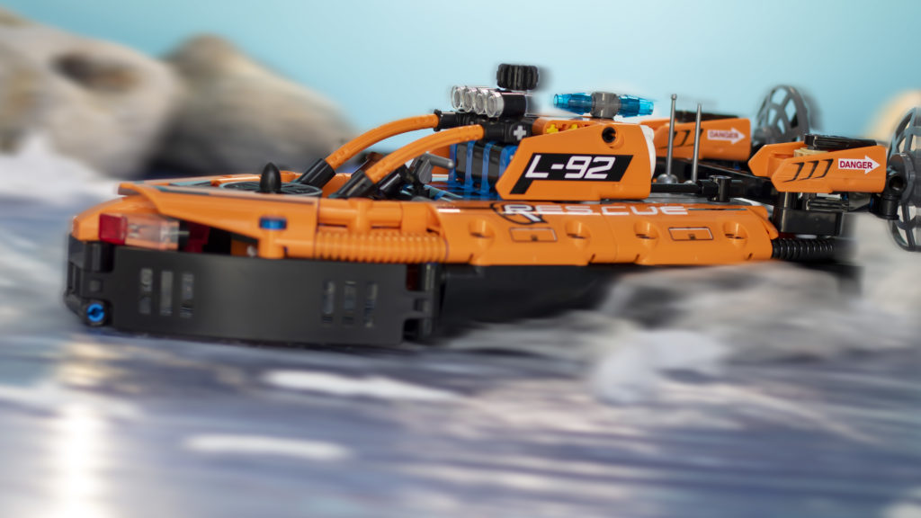 LEGO Technic 42120 Rescue Hovercraft review and gallery