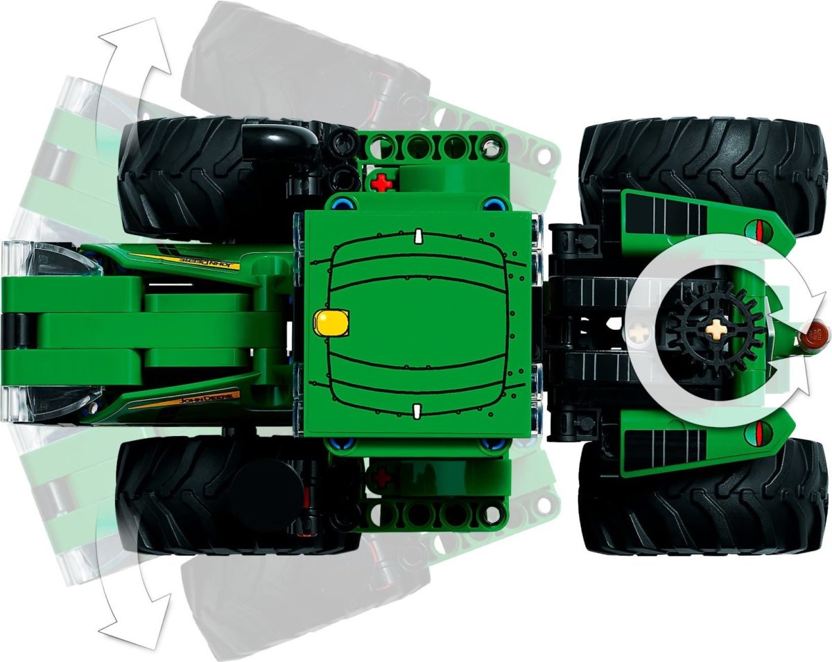 LEGO Technic 42136 John Deere 9620R 4WD Tractor revealed