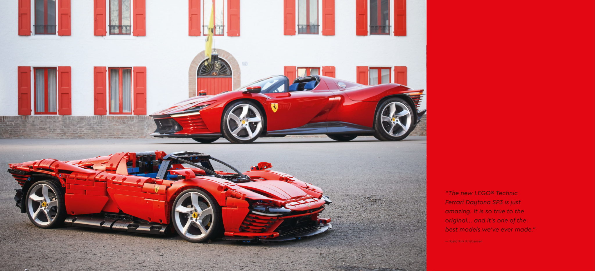 LEGO Ferrari Daytona SP3 The Sense Of Perfection review