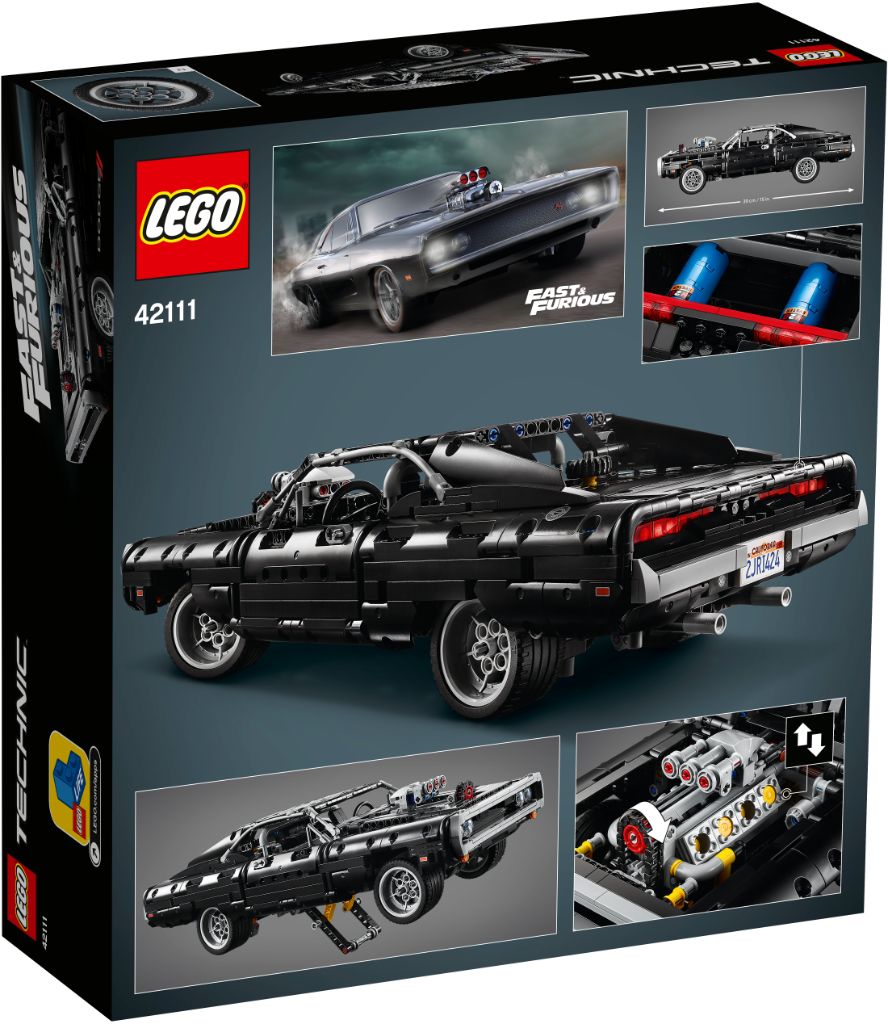 LEGO Technic Fast & Furious 42111 Dom’s Dodge Charger revealed