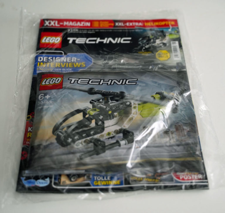 First issue of LEGO Technic magazine includes the theme’s first polybag ...