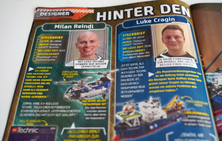 First issue of LEGO Technic magazine includes the theme’s first polybag ...