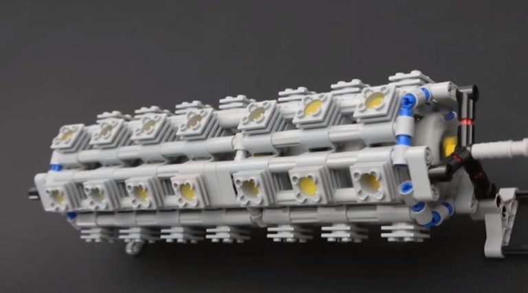 Pushing LEGO Technic engines to their limits