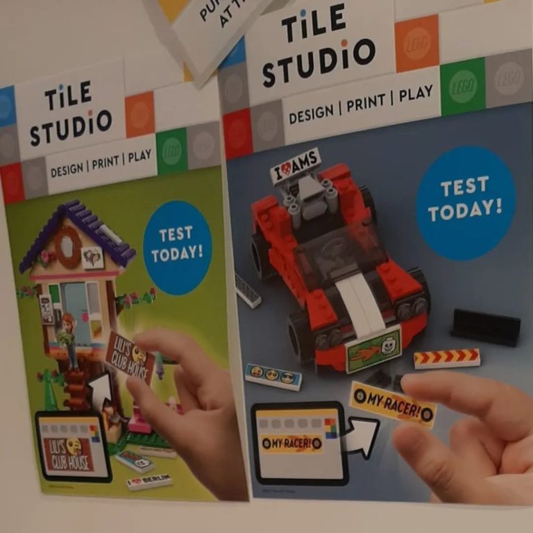 LEGO Tile Studio experience spreads to more LEGO Stores