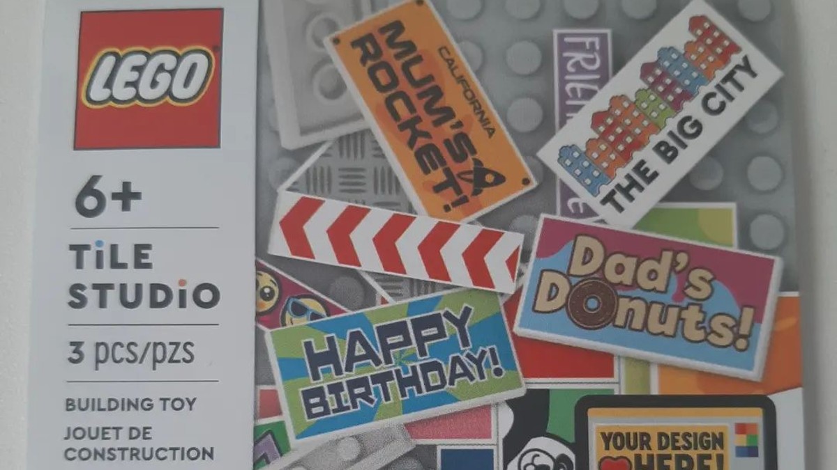 LEGO Tile Studio now being trialled in select LEGO store