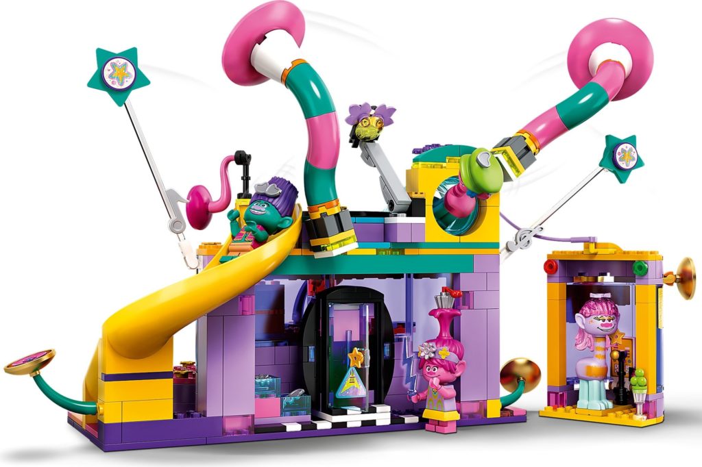 LEGO Trolls World Tour 41258 Vibe City Concert revealed