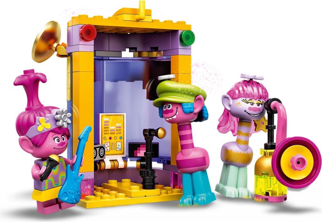LEGO Trolls World Tour 41258 Vibe City Concert revealed