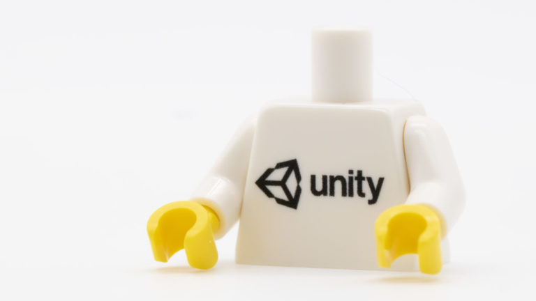 Closer look at the limited-edition LEGO Unity minifigure