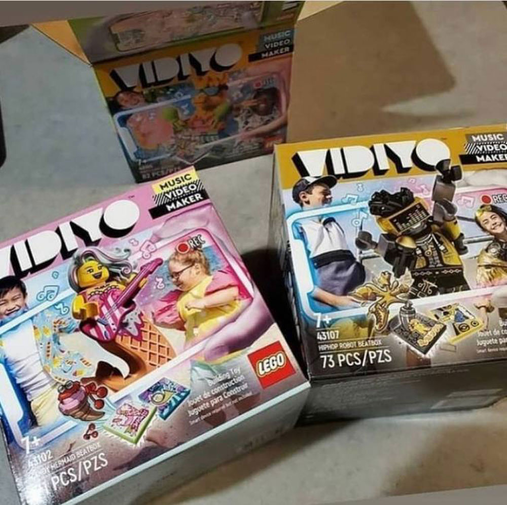 The first LEGO VIDIYO sets have been found in the wild in the US