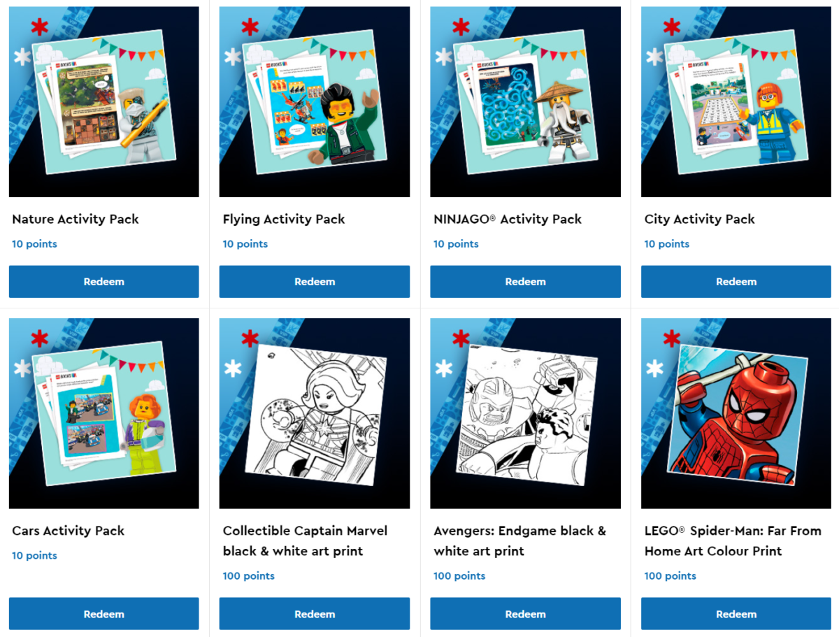 Every discounted reward on the first day of LEGO VIP Weekend