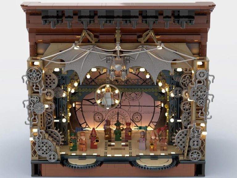 Relive the joy of the West End theatres in this 'Wicked' musical LEGO build