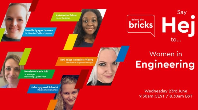 LEGO Group celebrates women engineers with online event