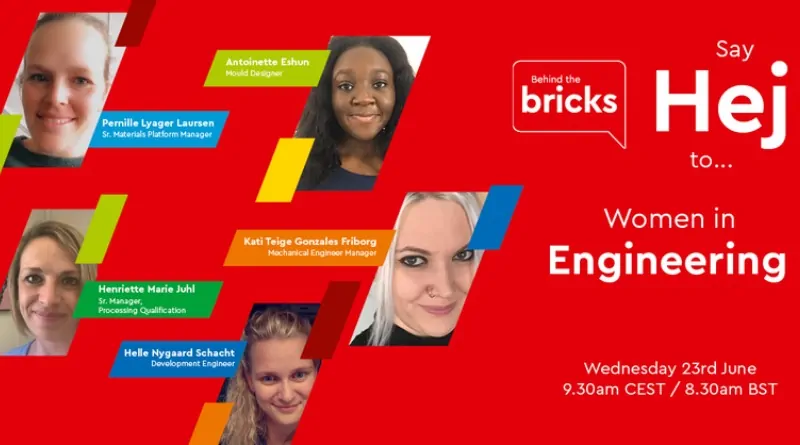 LEGO Group celebrates women engineers with online event
