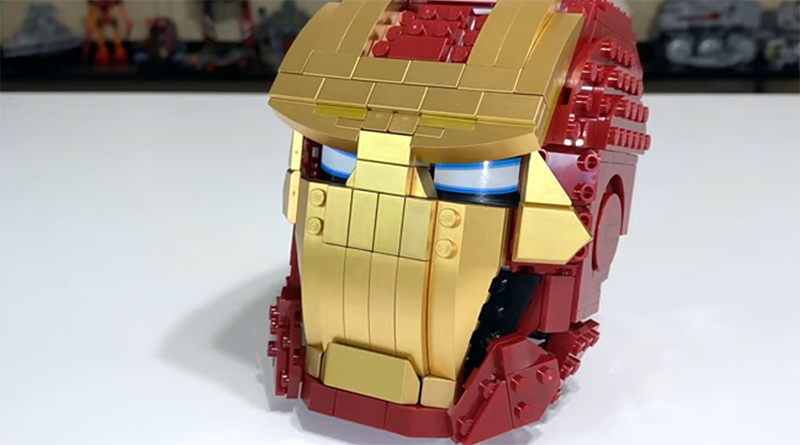 First look at LEGO Marvel Avengers 76165 Iron Man Helmet