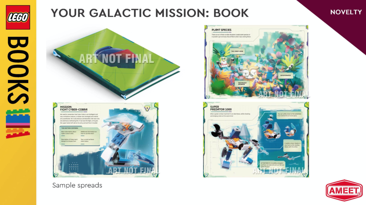 AMEET reveals new LEGO Your Galactic Mission theme