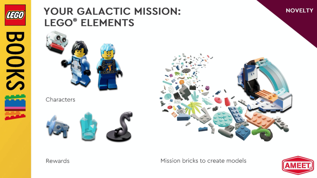 AMEET reveals new LEGO Your Galactic Mission theme