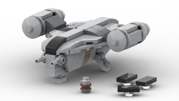 LEGO fan builds the Mandalorian’s Razor Crest