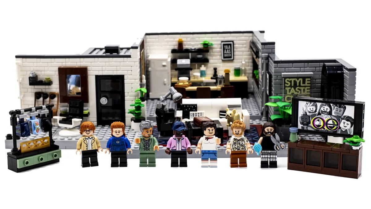 LEGO for Adults 10291 Queer Eye – The Fab 5 Loft full review