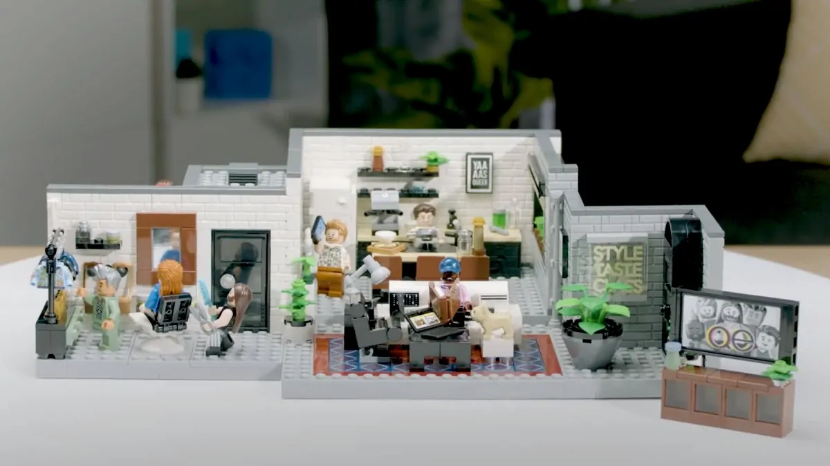 LEGO for Adults 10291 Queer Eye designer video released