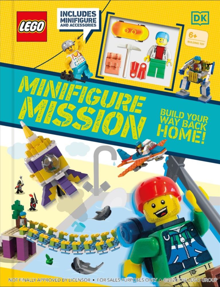 DK reveals new LEGO book with included minifigure