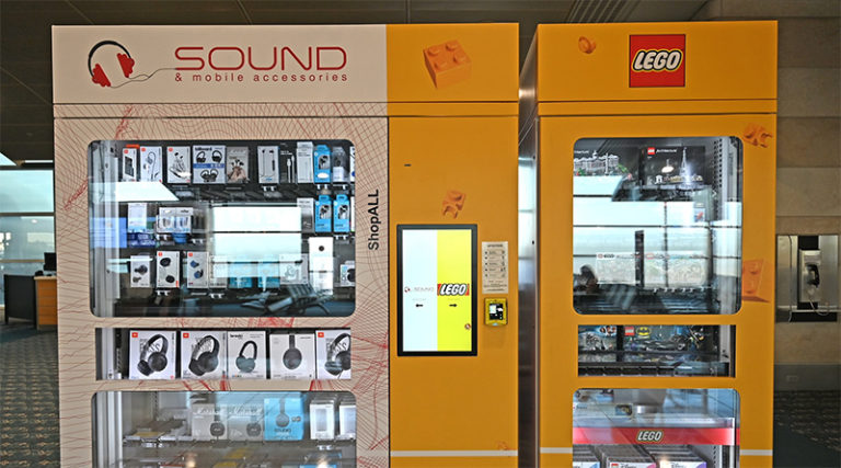 LEGO vending machines arrive