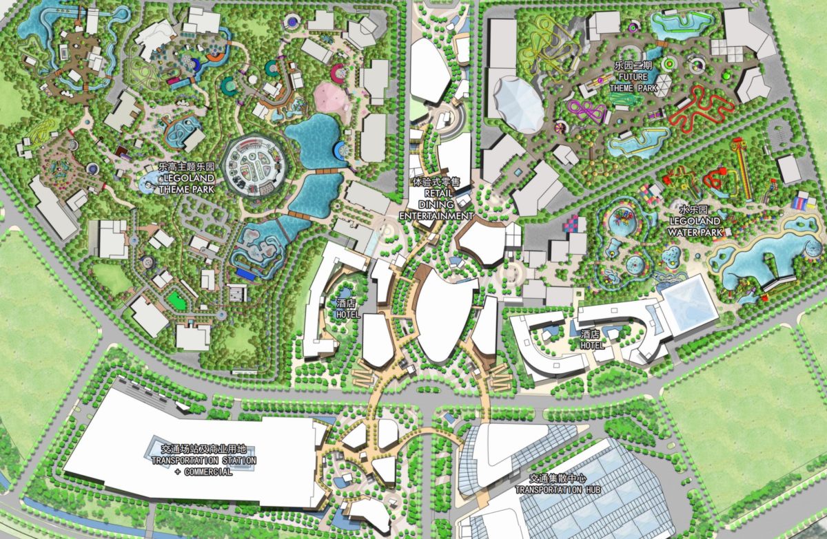 Construction of the world's largest LEGOLAND has now begun