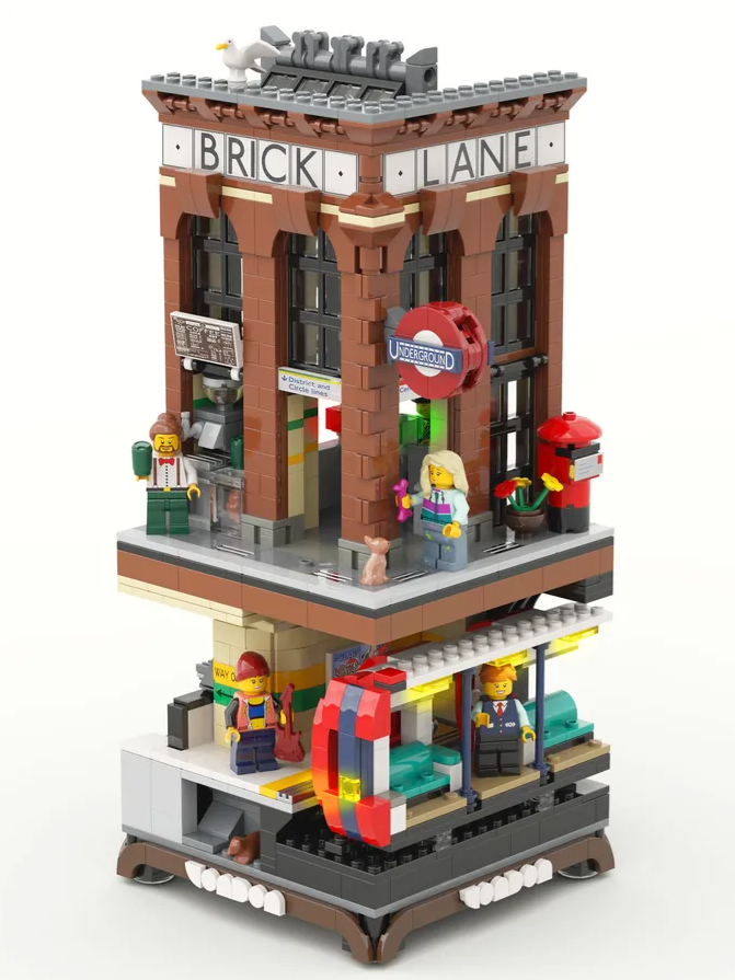 Latest 10K LEGO Ideas project offering a slice of London