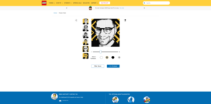How to create a personalised portrait with the online LEGO Mosaic Maker
