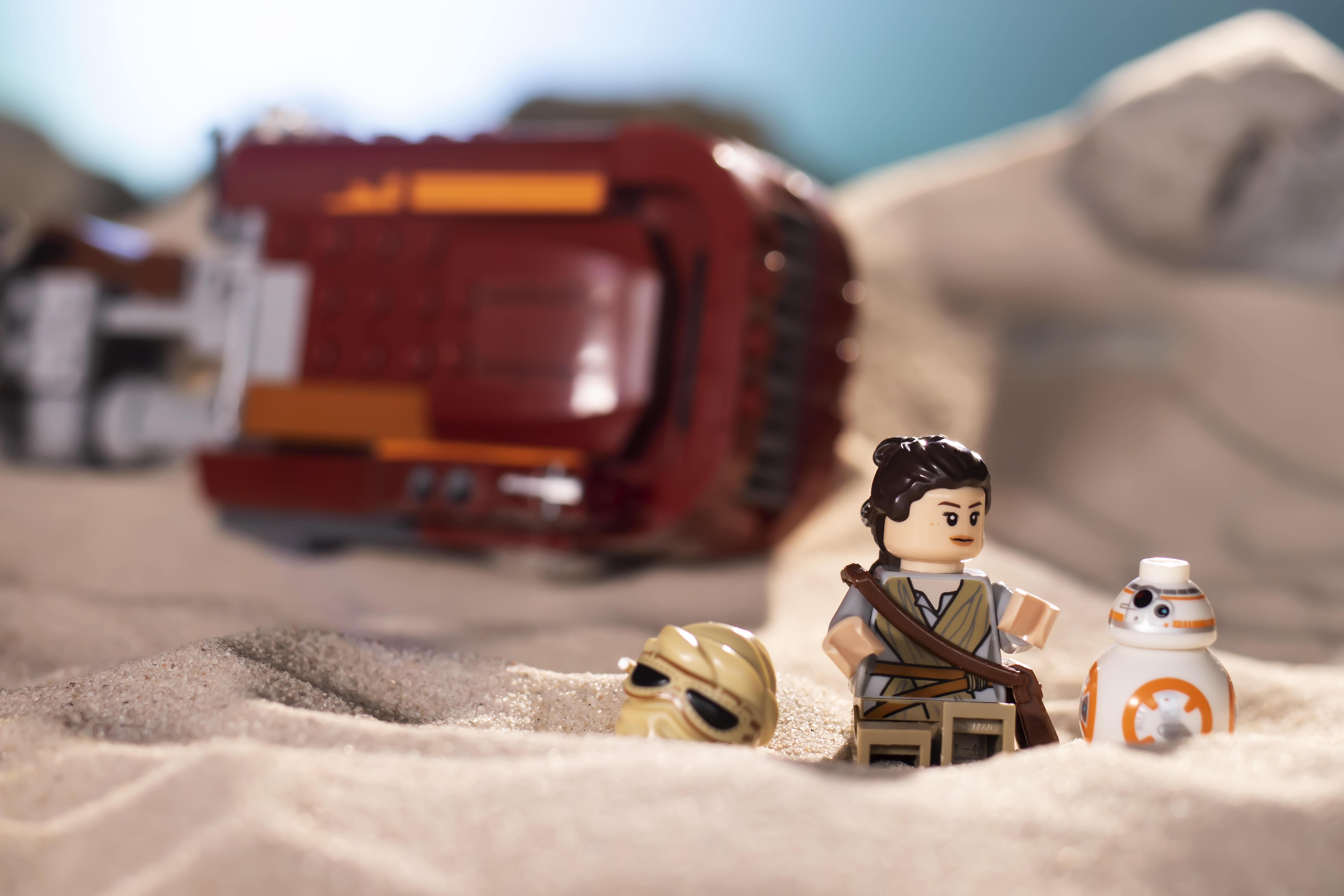 Shooting the LEGO Star Wars galaxy: Jakku - Brick Fanatics