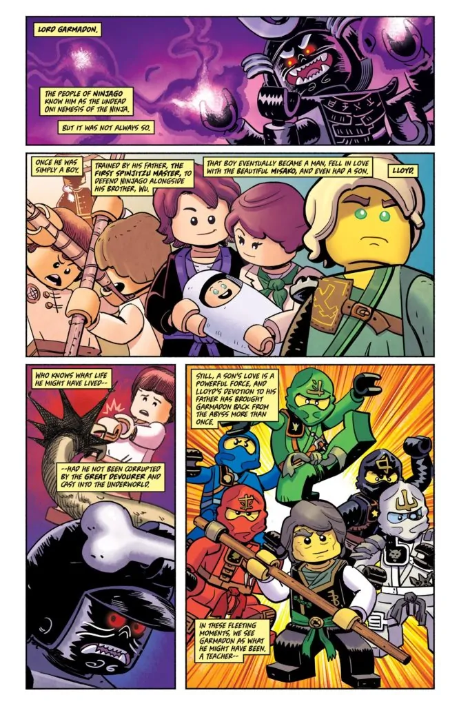 LEGO NINJAGO Garmadon #1 comic book review