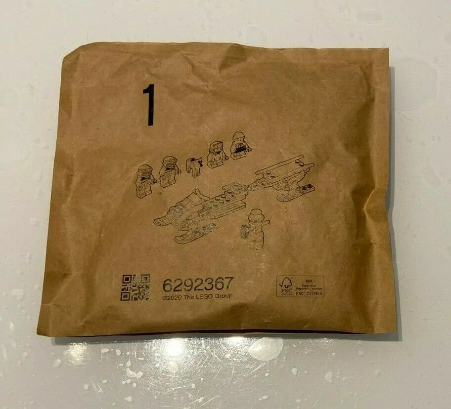 LEGO paper bag prototypes listed on eBay for an eye-watering price