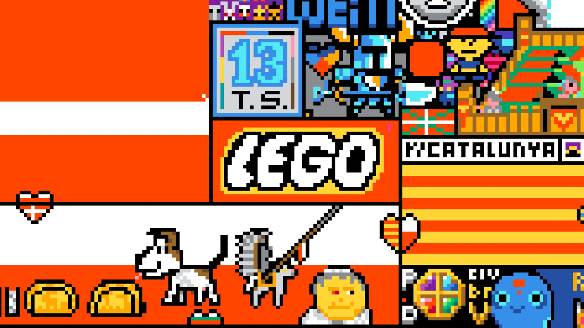 The LEGO Group has a spot on Reddit's 2022 place project