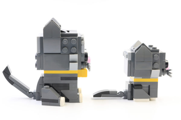 LEGO BrickHeadz 40441 Shorthair Cats review and gallery