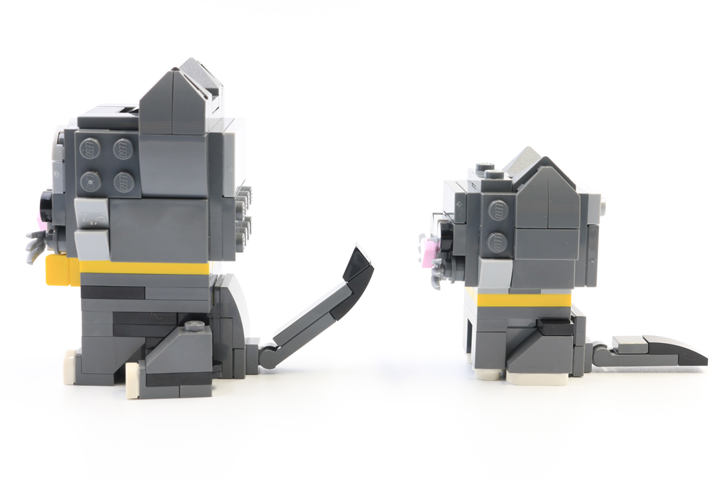 LEGO BrickHeadz 40441 Shorthair Cats review and gallery