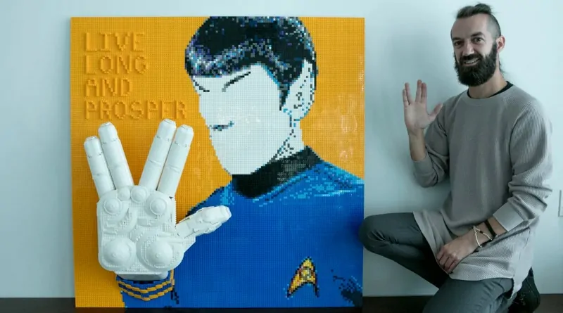 LEGO MASTERS' Sam pays tribute to Star Trek creator
