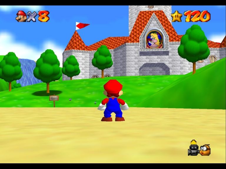 Comparing the levels in LEGO 71395 Super Mario 64 ? block