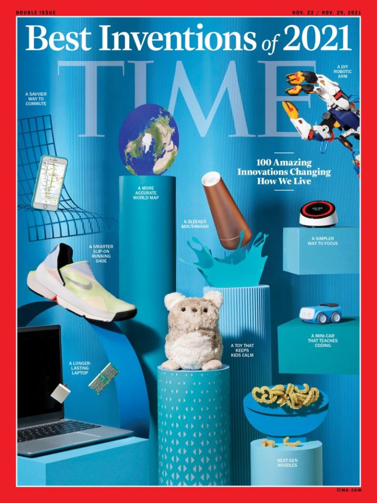 LEGO brick in TIME magazine’s 100 Best Inventions of 2021