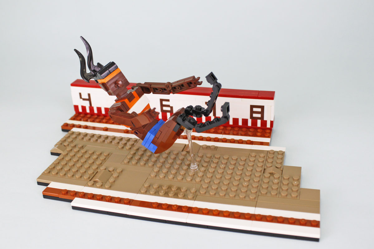 Brick Pic of the Day: Long Jump