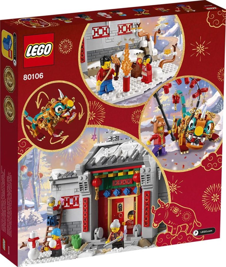 Official box art for both LEGO Chinese New Year 2021 sets unveiled
