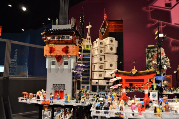 LEGO fans create massive cyberpunk mega-city with skyscrapers and river