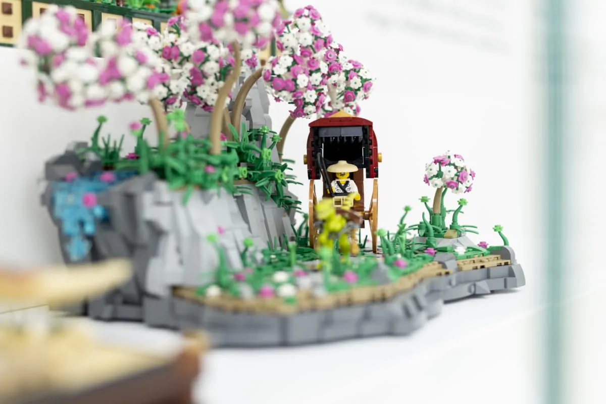 All the new builds within the LEGO House Masterpiece Gallery